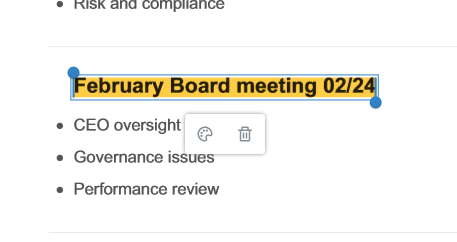 Notes and annotations in documents – Admincontrol Help Centre