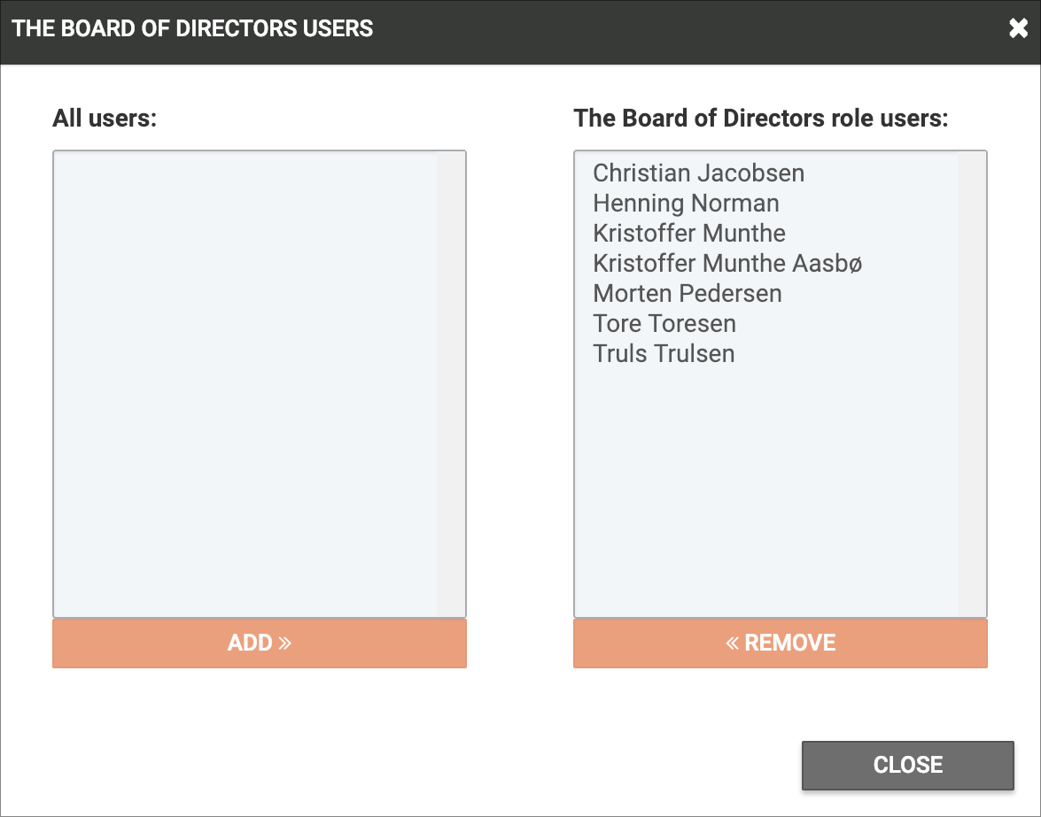 User roles – Admincontrol Help Centre